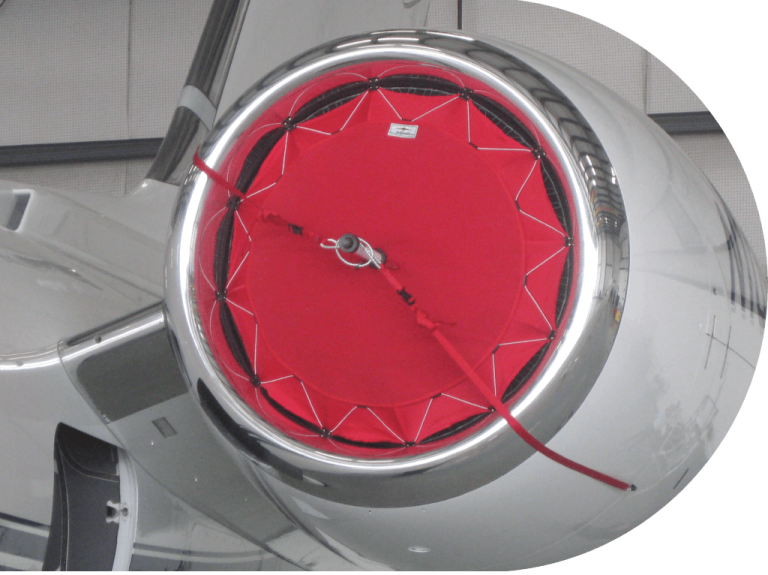 Jet Engine Covers - Inlet Covers & Exhaust Plugs - Jet \ Brella Inc